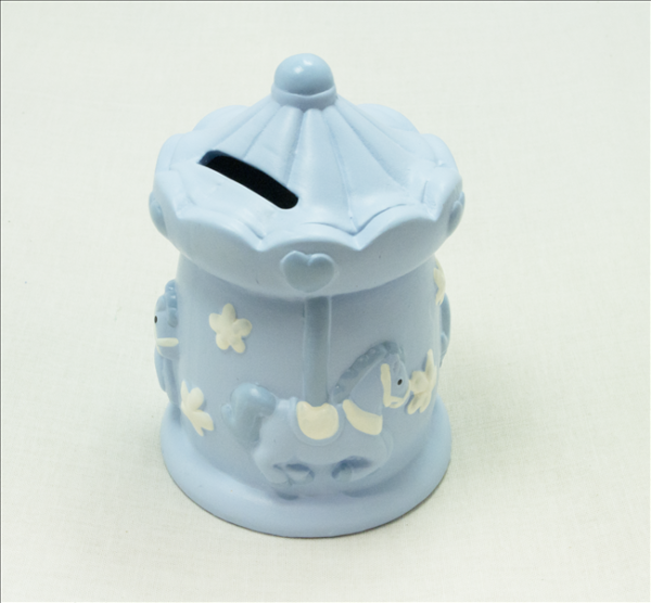 Blue Money Box Carousel - Prilep Candles